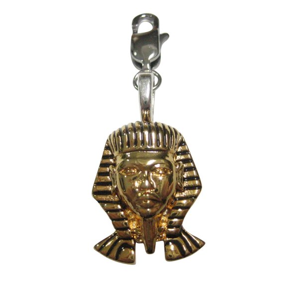 Kiola Designs | Accessories | Tut Tutankhamun Pendant Zipper Pull Charm | Poshmark